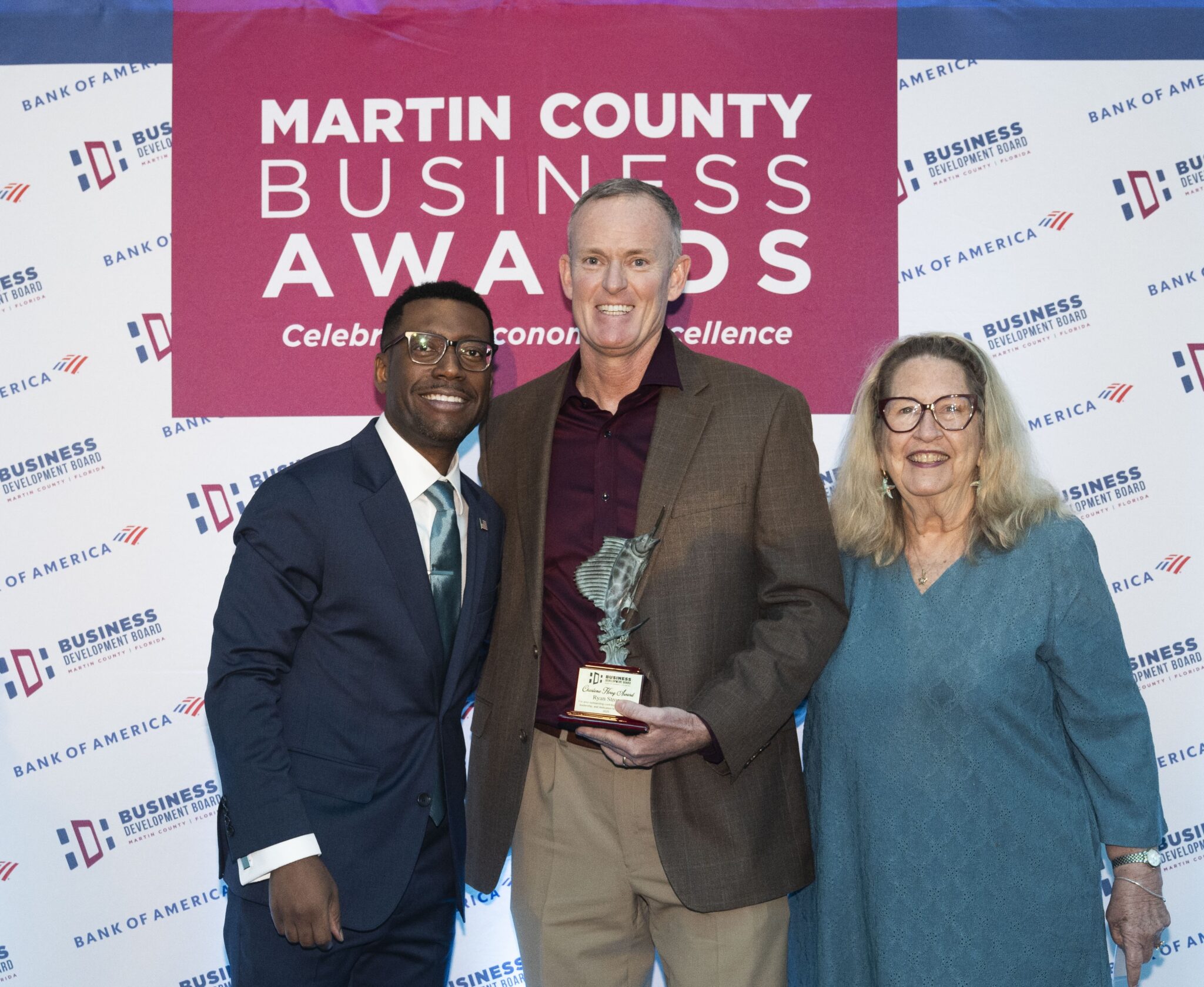Ryan Strom honored with Charlene Hoag Leadership Award - BDB Martin County
